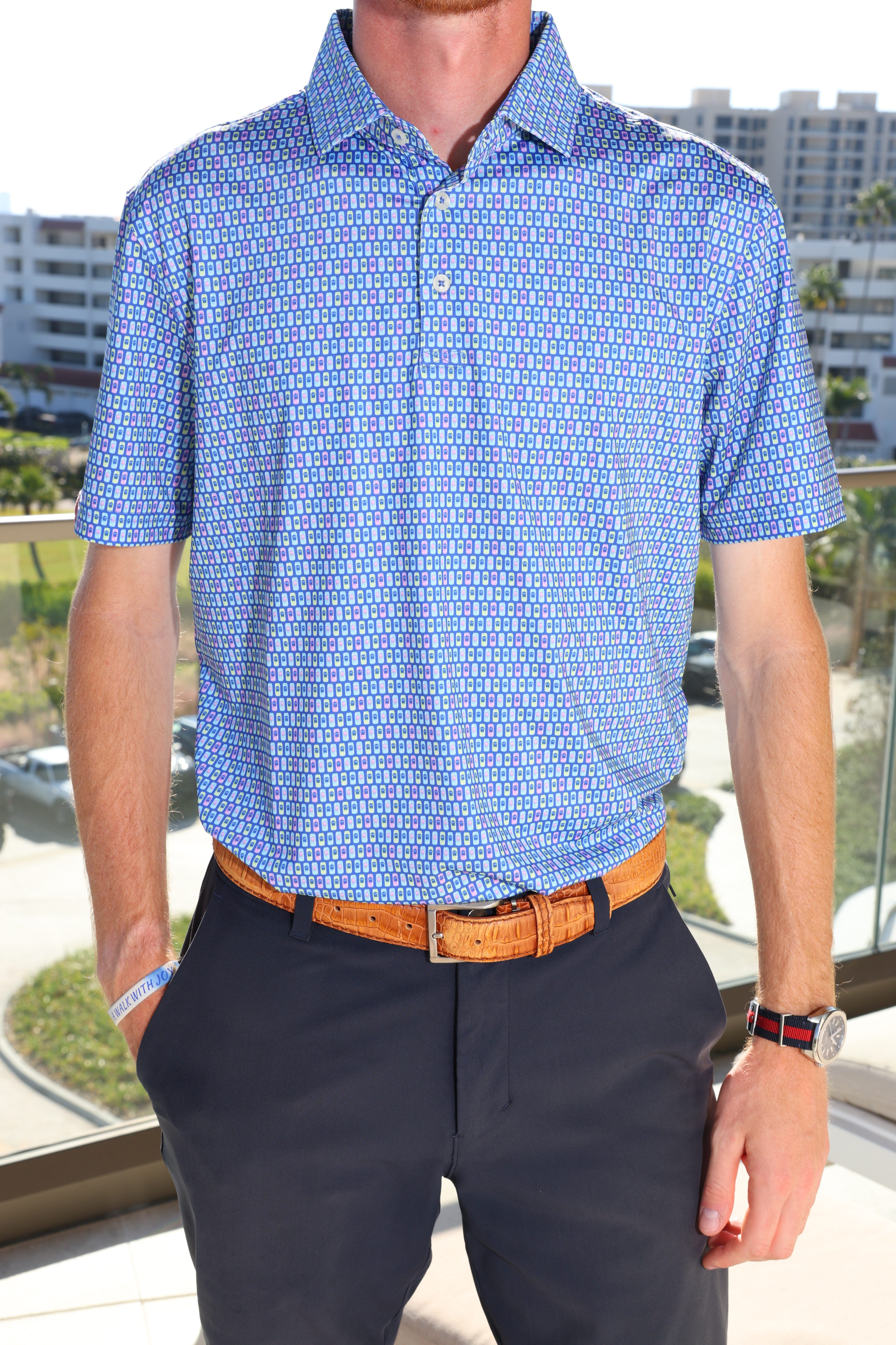 Norm Short Sleeve Polo - Sport Fit | Donald Ross Sportswear